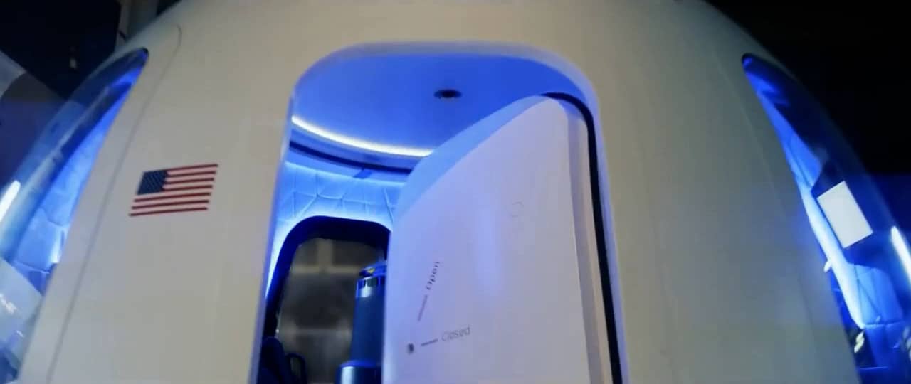 The New Shepard Crew Capsule on Vimeo