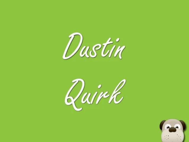 In the spotlite... Dustin Quirk on Vimeo
