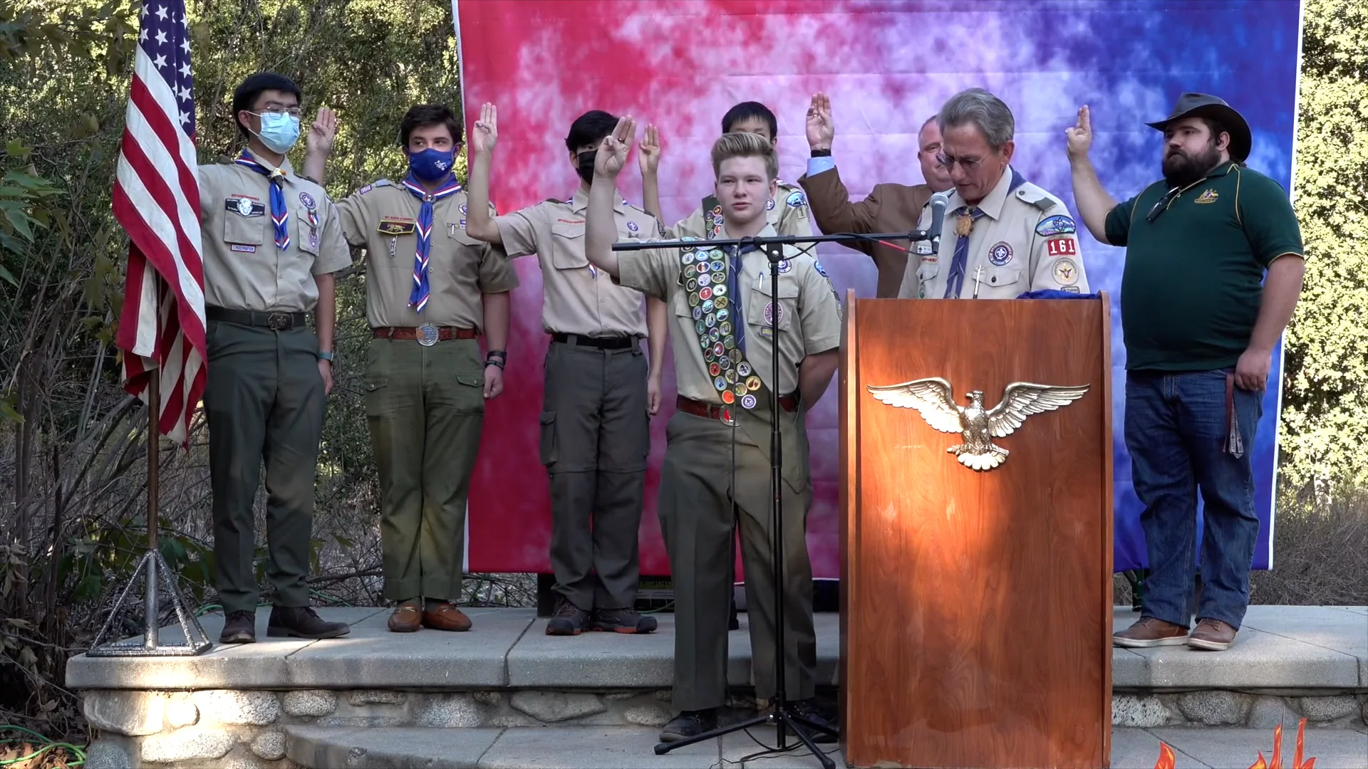 Temple City Photos - October 16, 2021 – Troop 161 Eagle Scout Court of ...