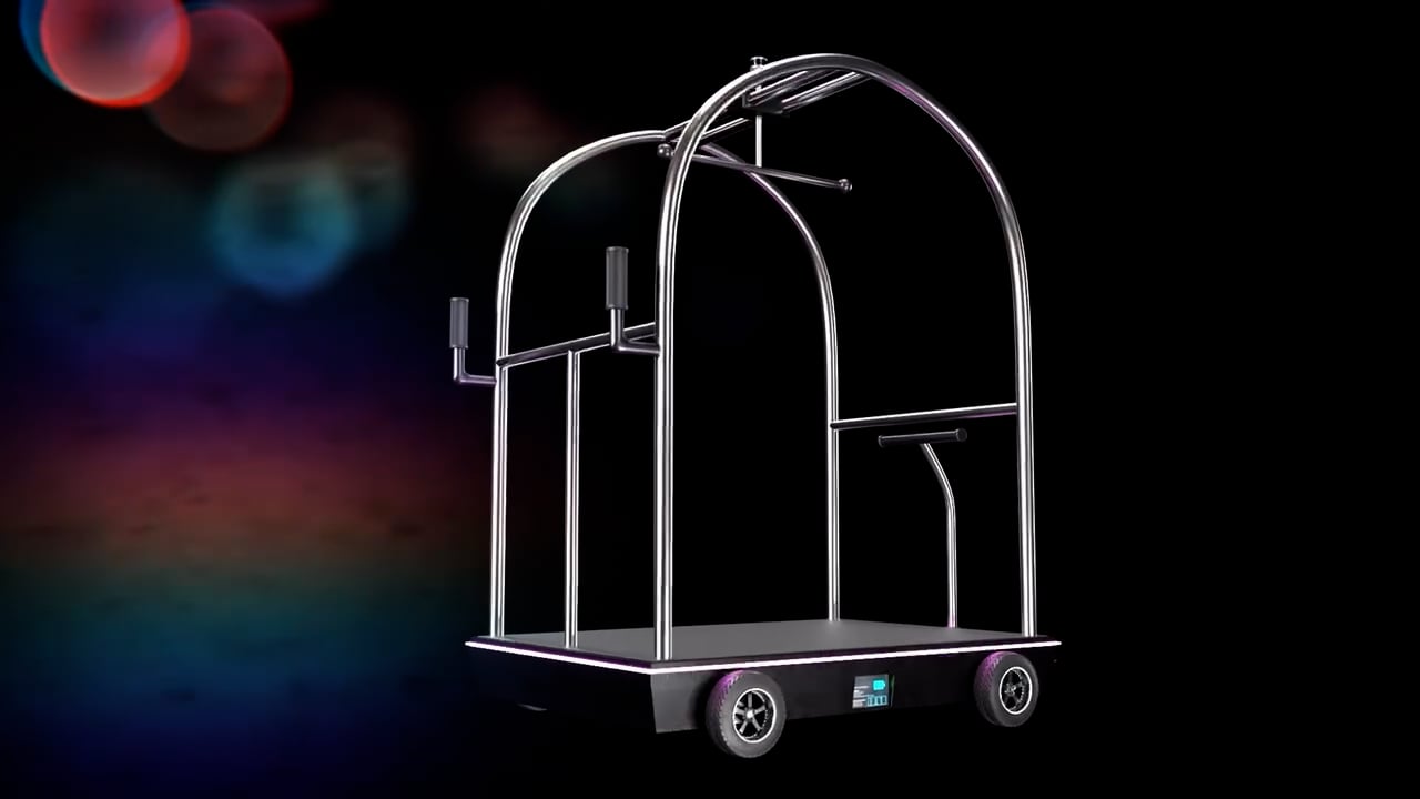 abellcart.com - Self Driving Luggage Cart, Autonomous Luggage Cart