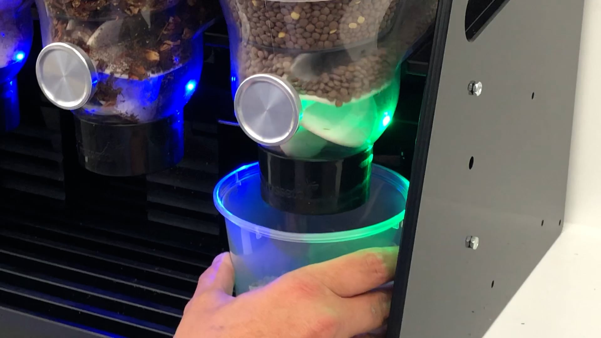 automatic Touchless Food Dispenser System on Vimeo