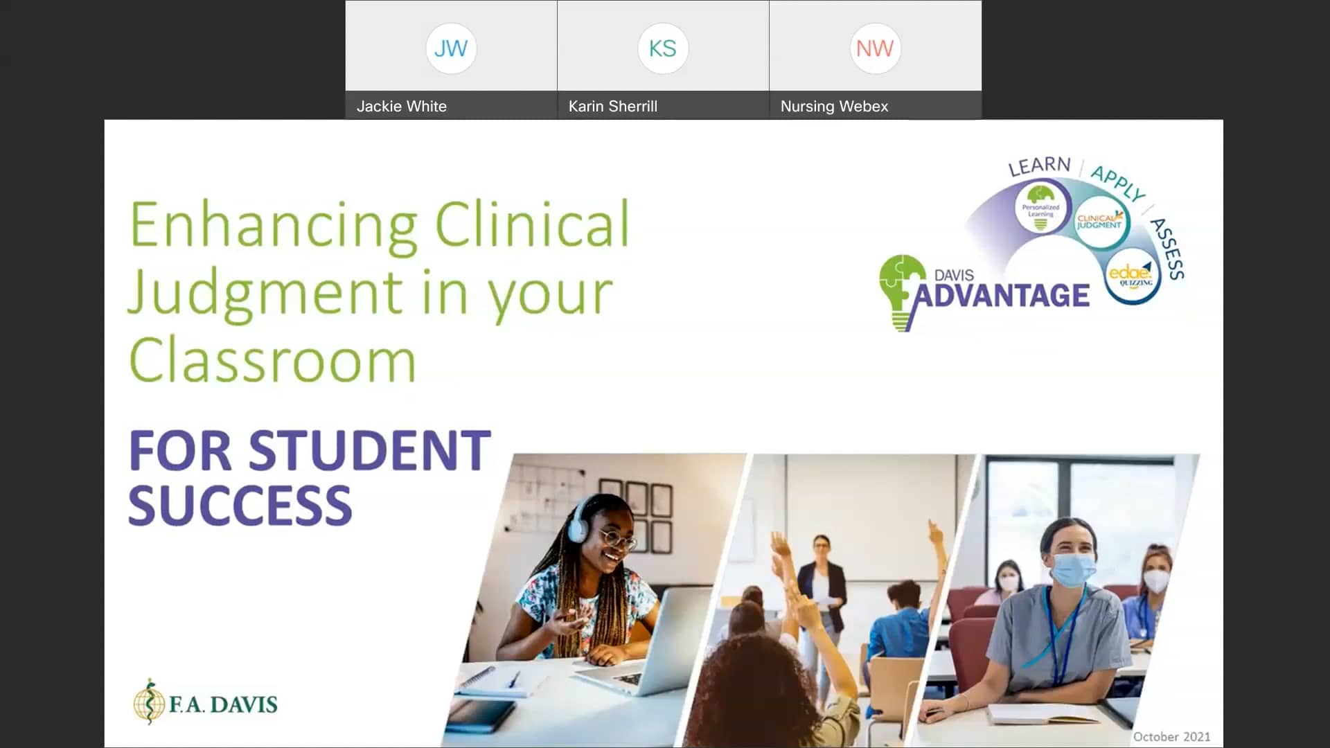 Enhancing Clinical Judgment in your Classroom for Student Success 10.18 ...