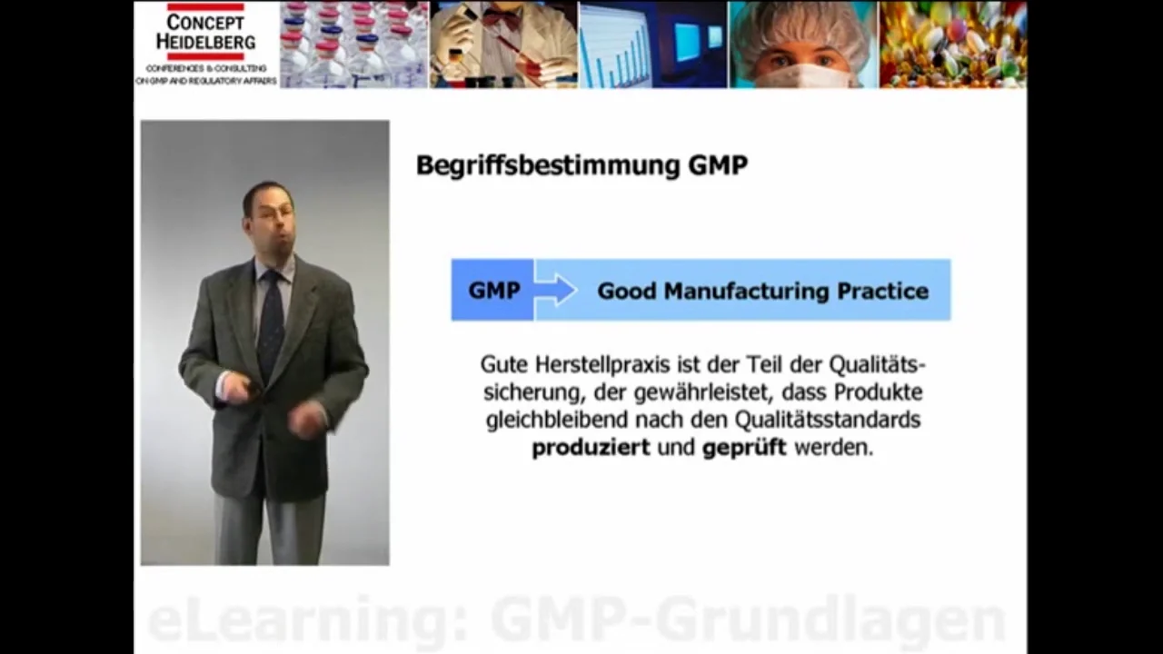Webcast GMP eLearning - Demo on Vimeo
