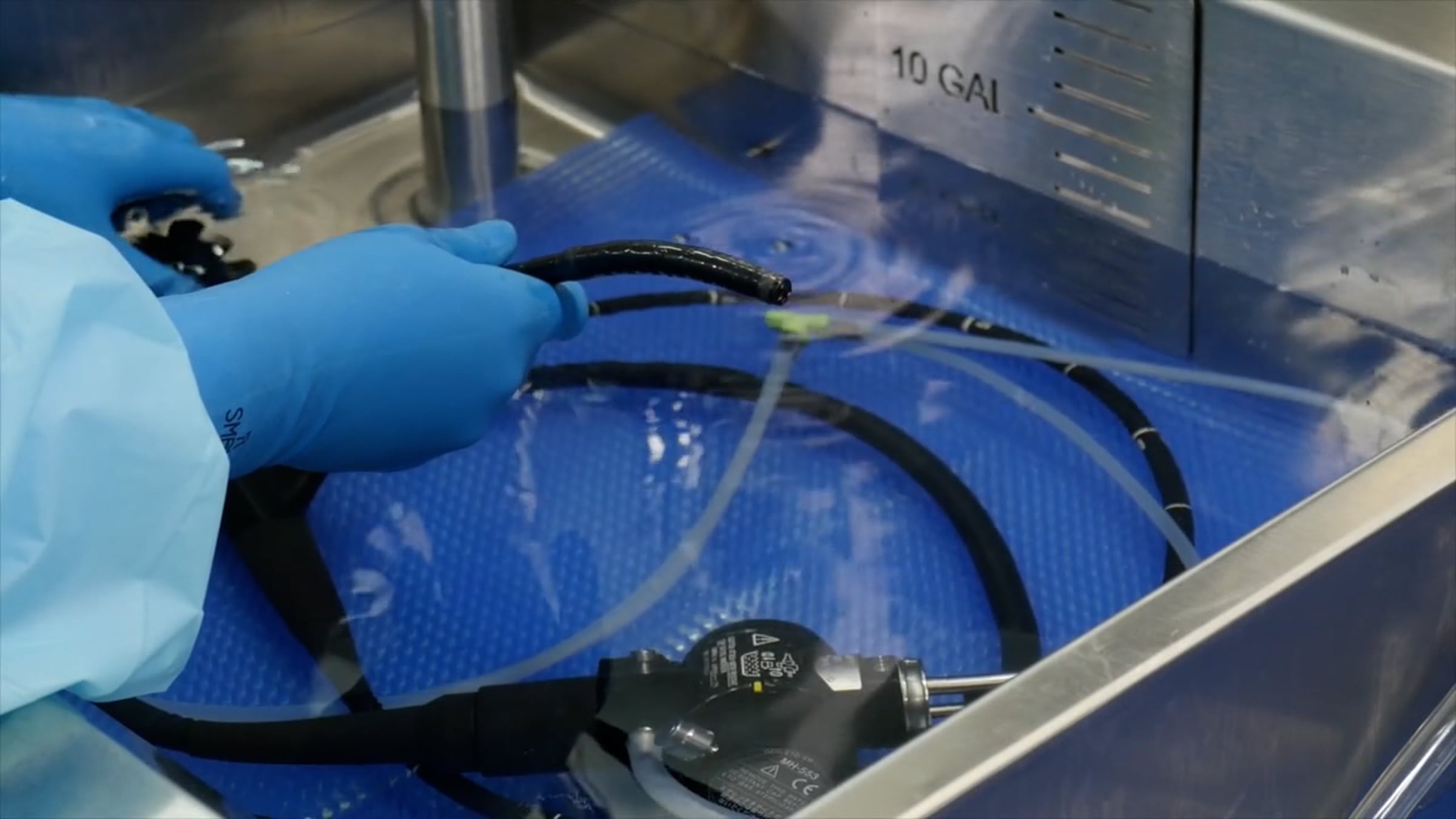 Scope Cleaning Capabilities with the Flexipump Independent Flushing System