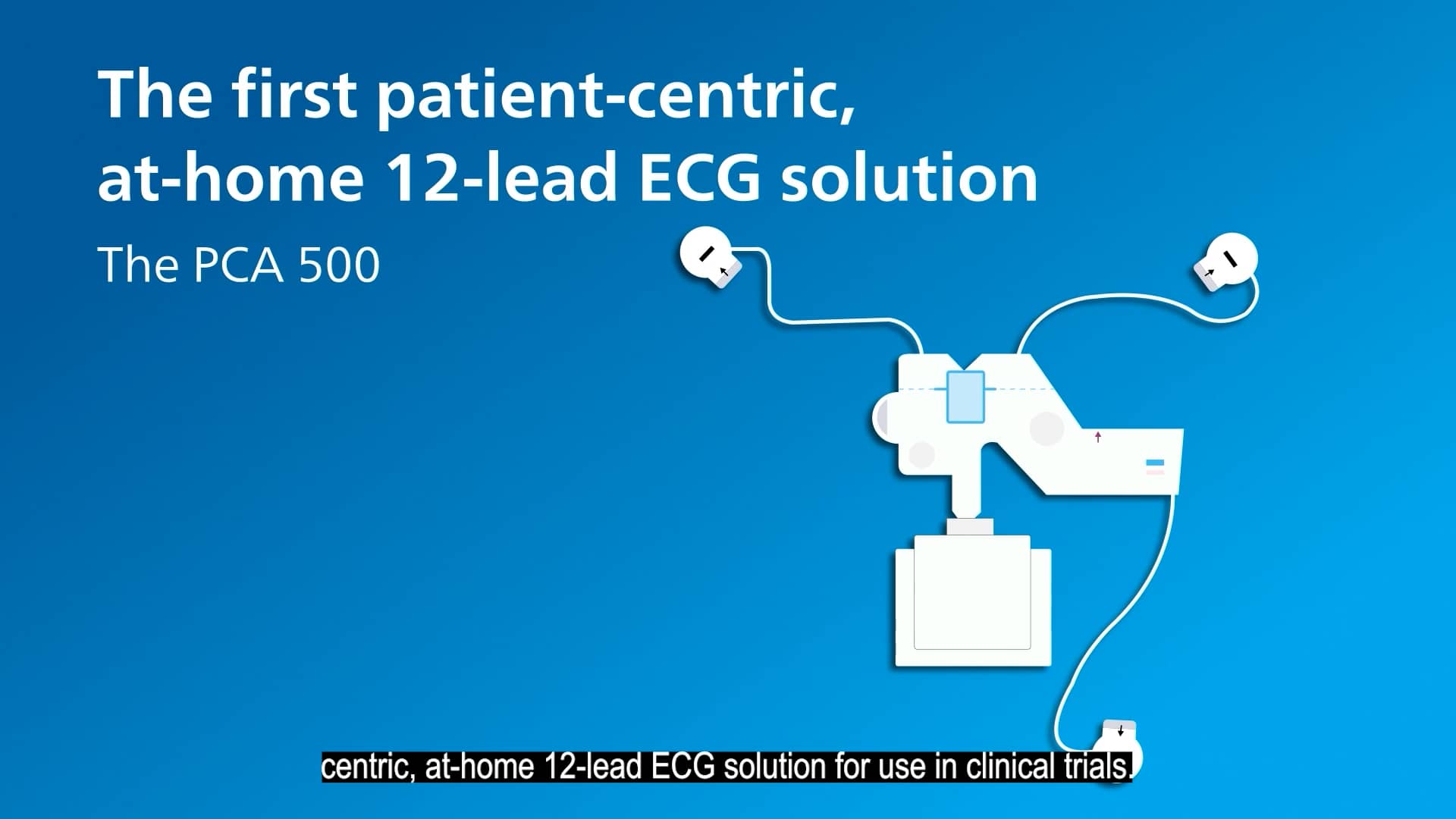 At-home 12 Lead ECG Solution: PCA 500 Product Sales Video on Vimeo