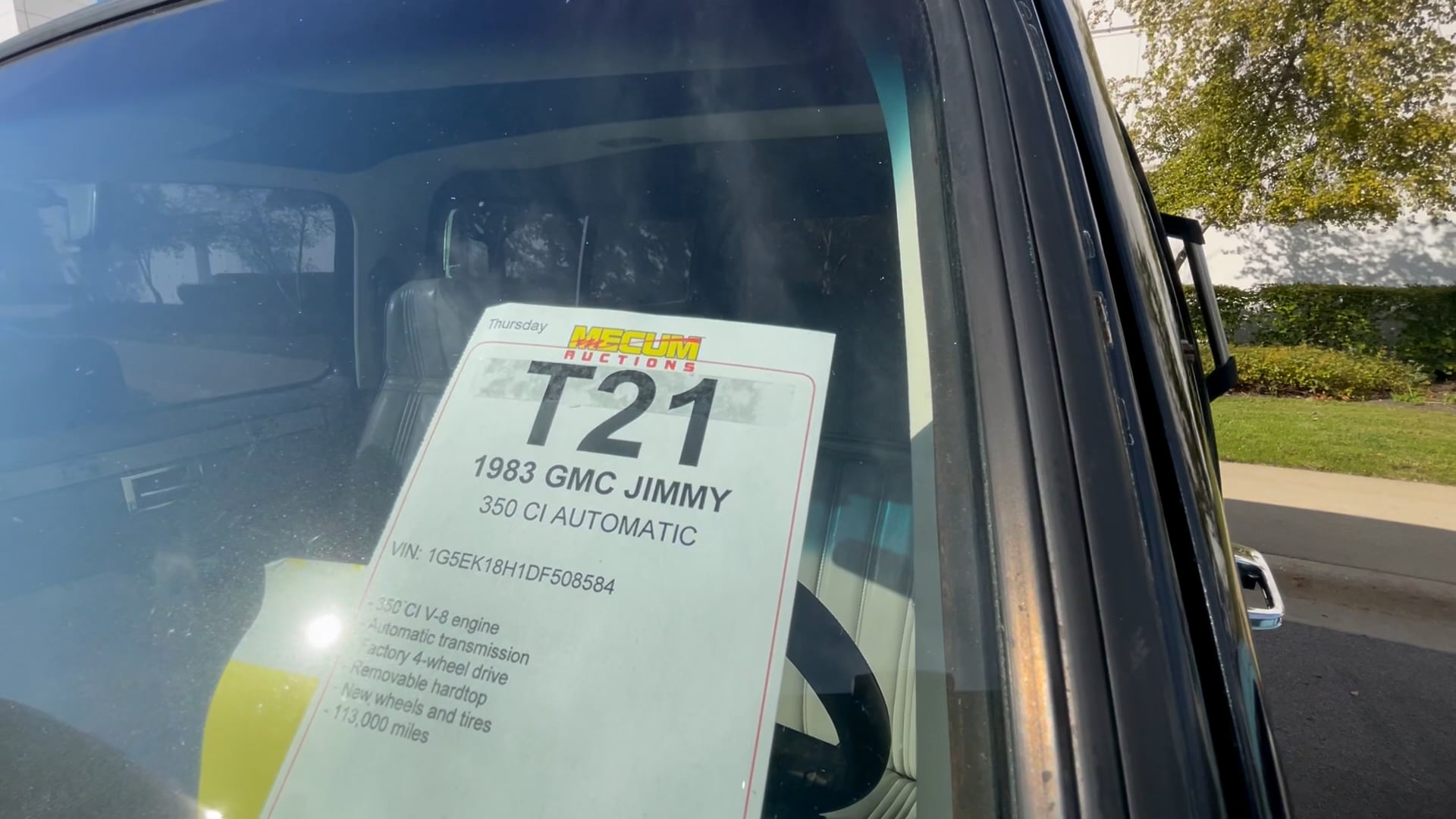 1983 GMC Jimmy | T21 | Chicago 2021