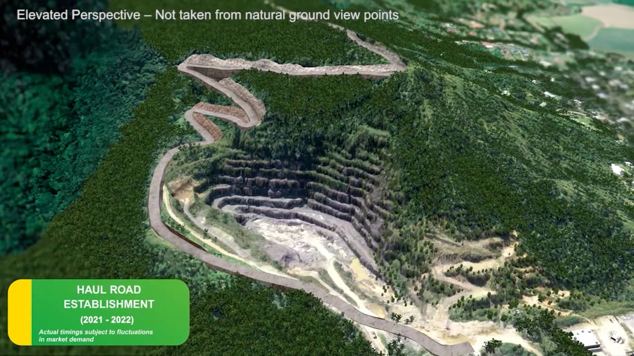 Boral Redlynch Quarry - View from the Northern Outlook on Vimeo