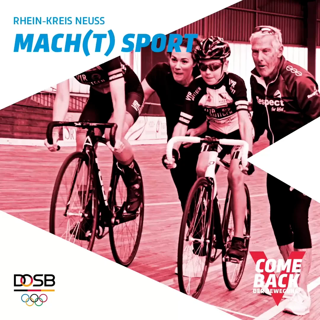 Udo Hempel, ehem. Radrennfahrer und Olympiasieger zur Sportkampagne Rhein-Kreis Neuss „COME BACK ...
