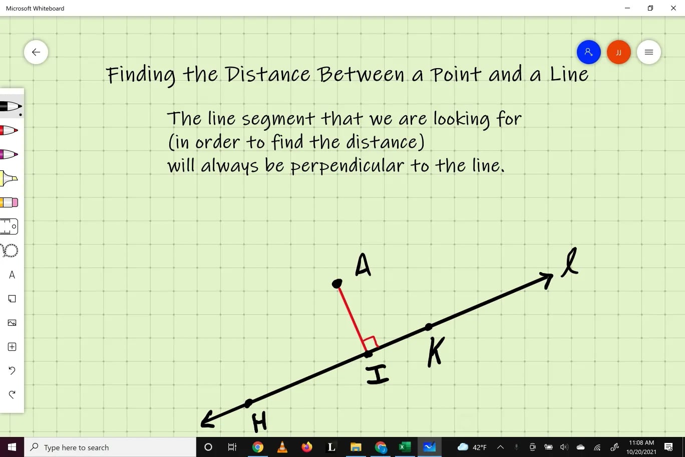 Distance from a Point to a Line GAMEPLAN on Vimeo