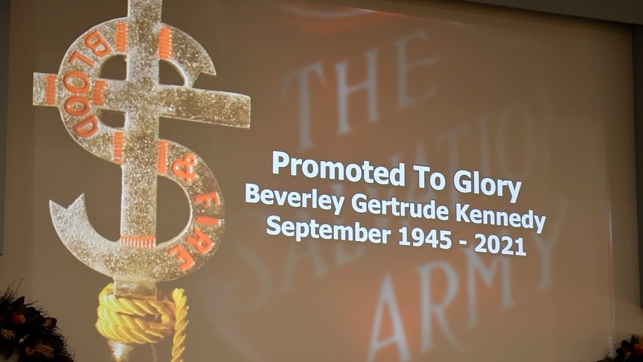 Celebration of Life Beverley Gertrude Kennedy on Vimeo