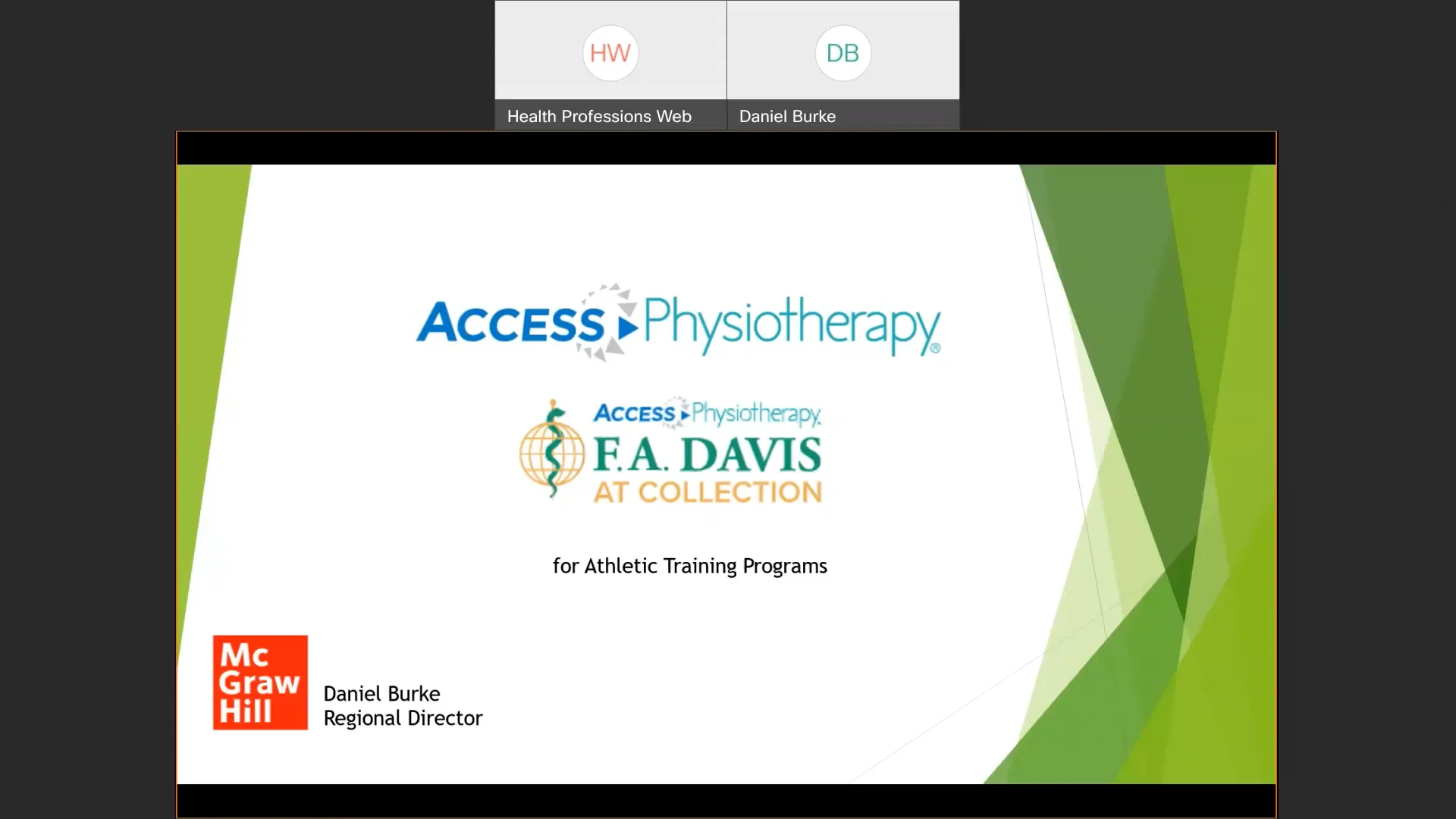 The FA Davis AT Collection and Access Physiotherapy 10.20.2021