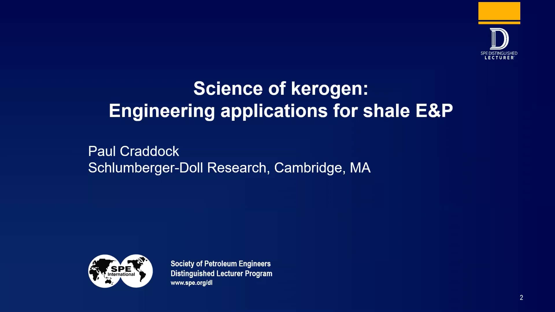 Science of Kerogen: Engineering Applications for Shale Exploration ...