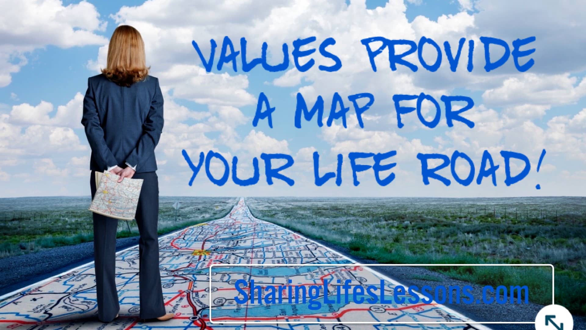 Values provide a map for your life road! on Vimeo