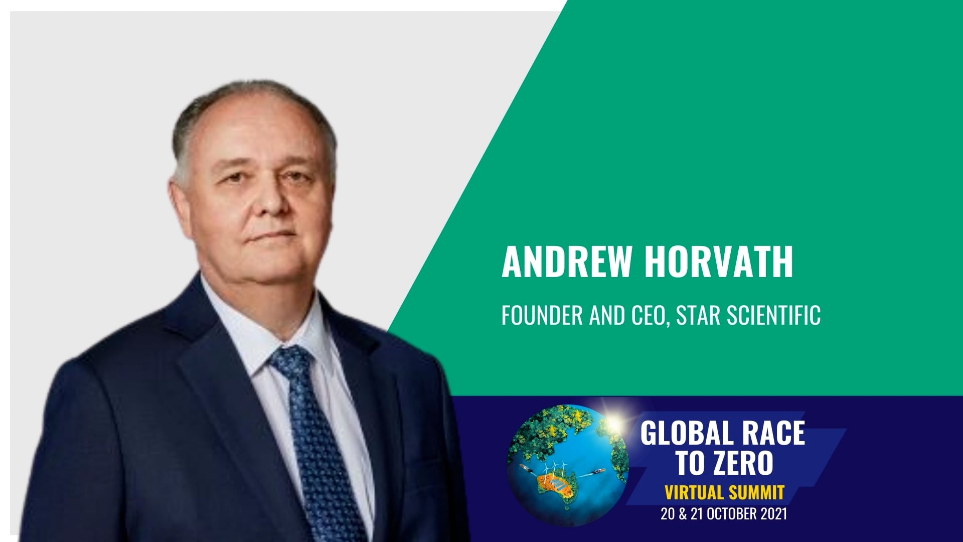 Global Race to Zero Summit 2021 - Andrew Horvath on Vimeo