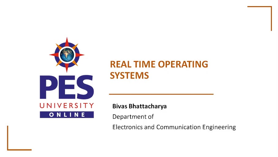 RTOS-Unit 3-Class 1 - Scheduling Basic Concepts, preemptive and Non ...