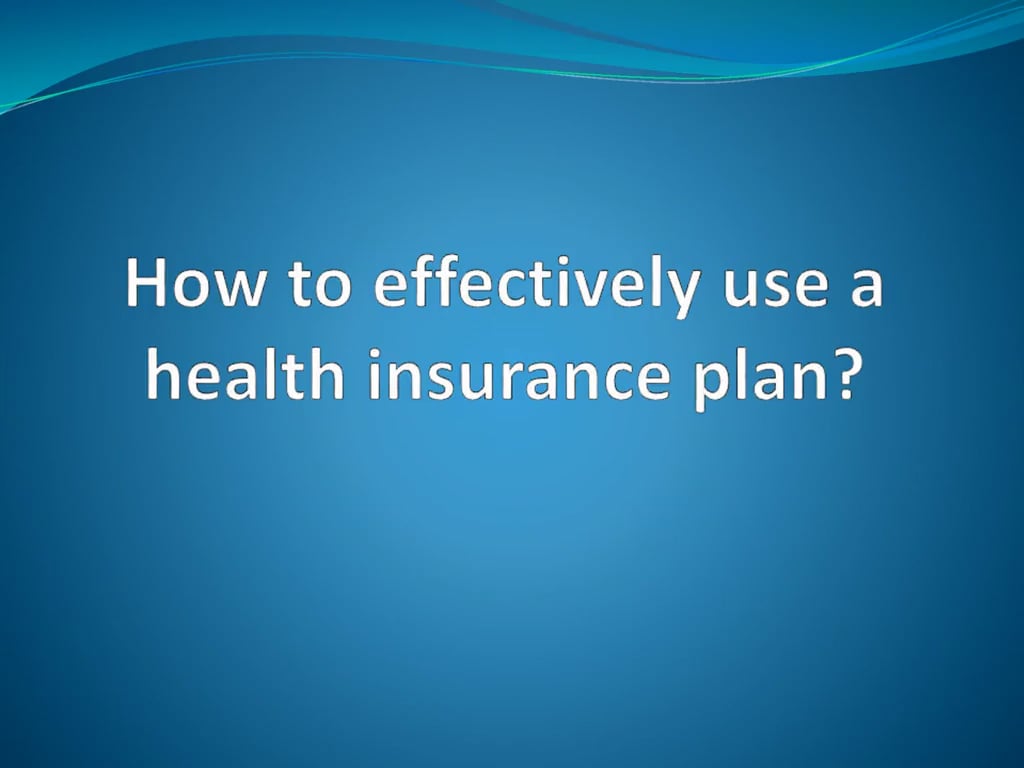 How to Use Your Health Insurance on Vimeo