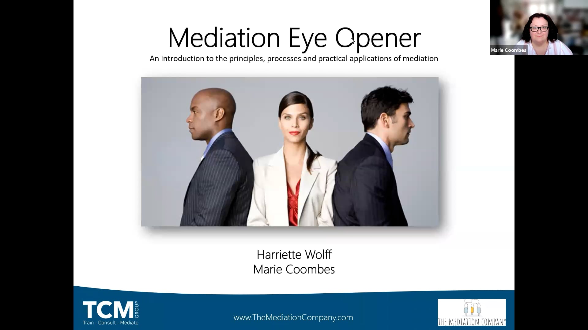 Mediation Eye Opener - 20th October 2021 on Vimeo