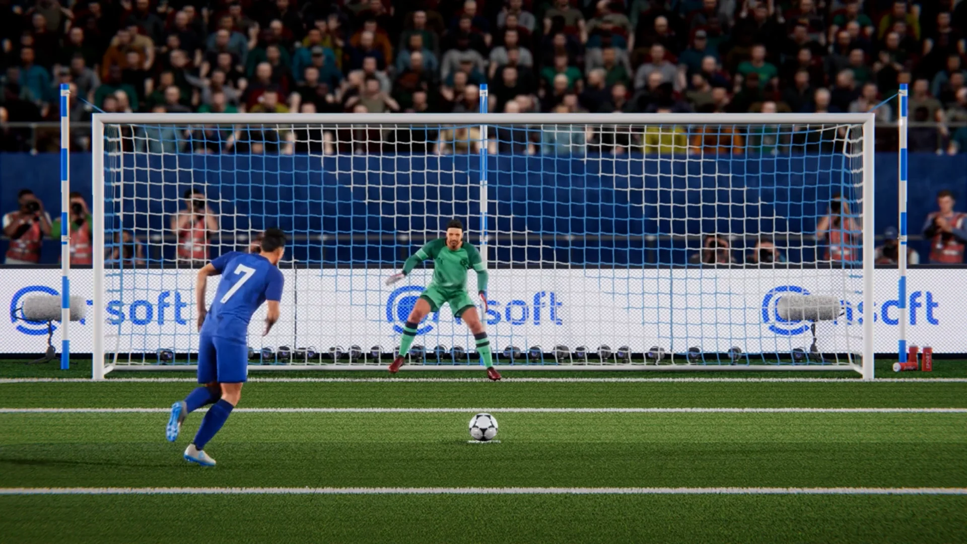 Virtual Penalty Shootout - Motion Capture I on Vimeo