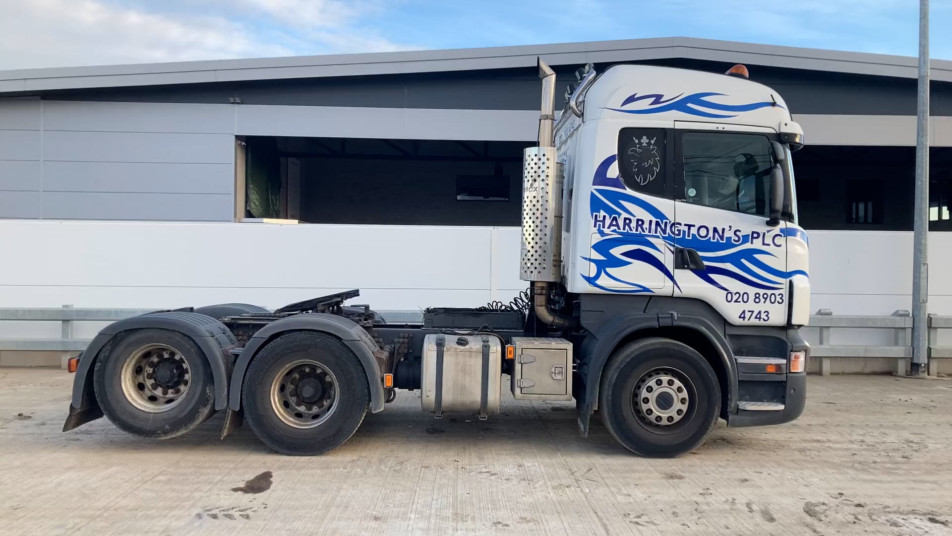 2011 Scania R410 6x2 Rear Lift-Leeds October 21 on Vimeo
