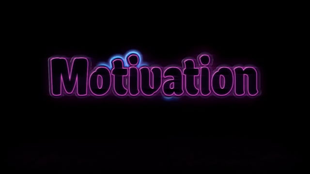 Motivation, Neon Effect, Neon Light. Free Stock Video - Pixabay