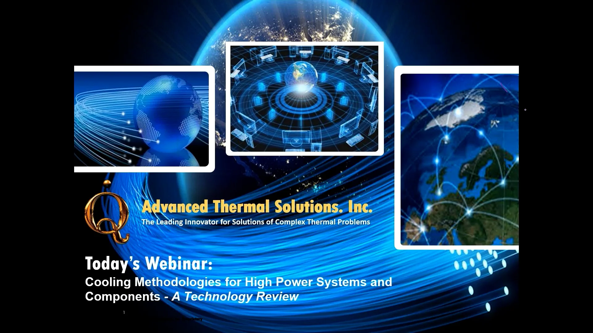 ATS Webinar Series 2021 - Cooling Methodologies for High Power Systems ...