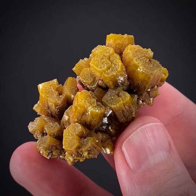 Pyromorphite var. Arsenian - TUC16B-161 - Bunker Hill Mine - Idaho ...