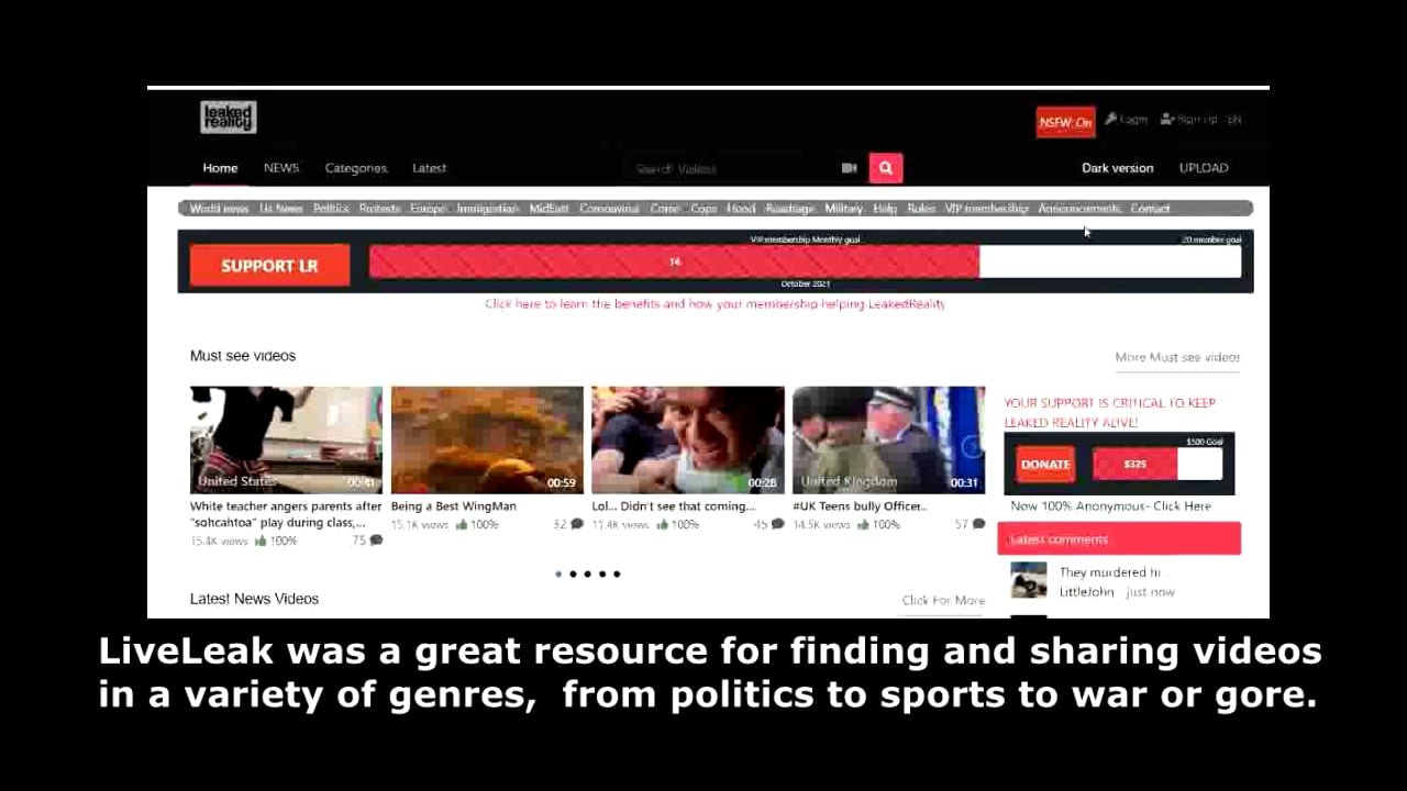 Leaked reality the Best Liveleak Alternative Site.mp4 on Vimeo