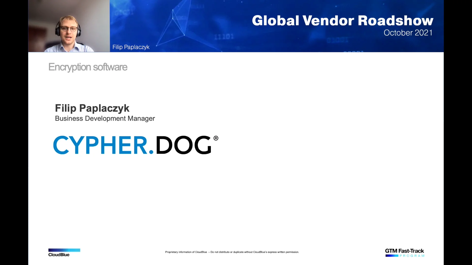 Cypher.dog - CloudBlue Global Vendor Roadshow on Vimeo