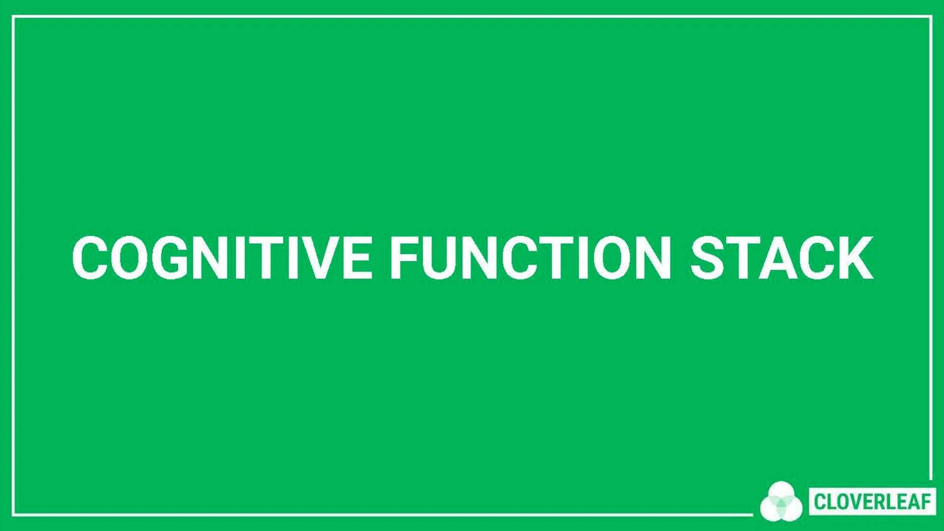 Cognitive Function Stack on Vimeo