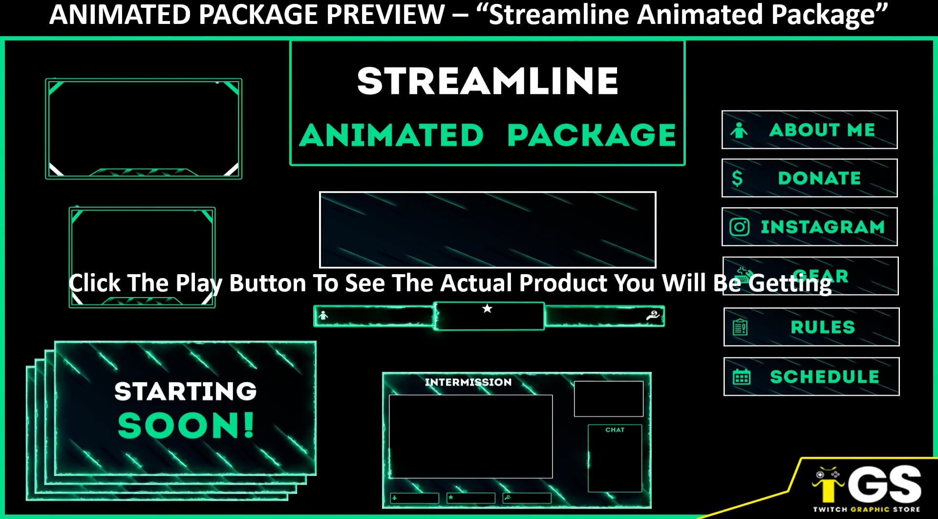Streamline Animated Package on Vimeo