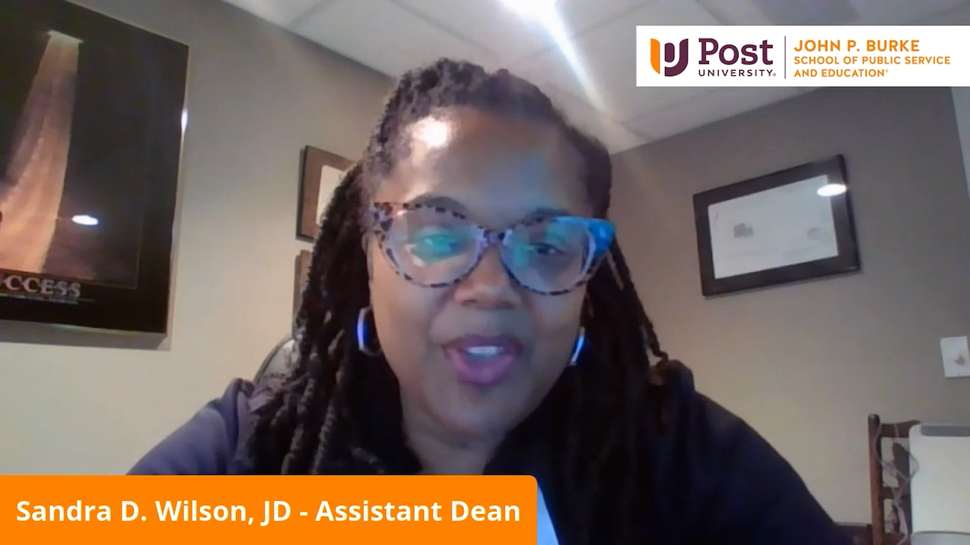 Sandra D. Wilson, JD - Assistant Dean on Vimeo
