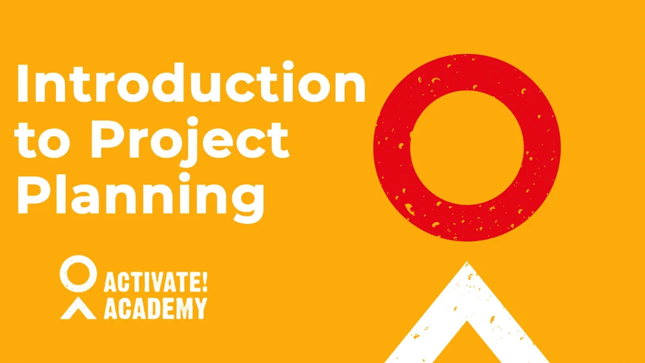 Lesson 1 - Introduction To Project Planning on Vimeo
