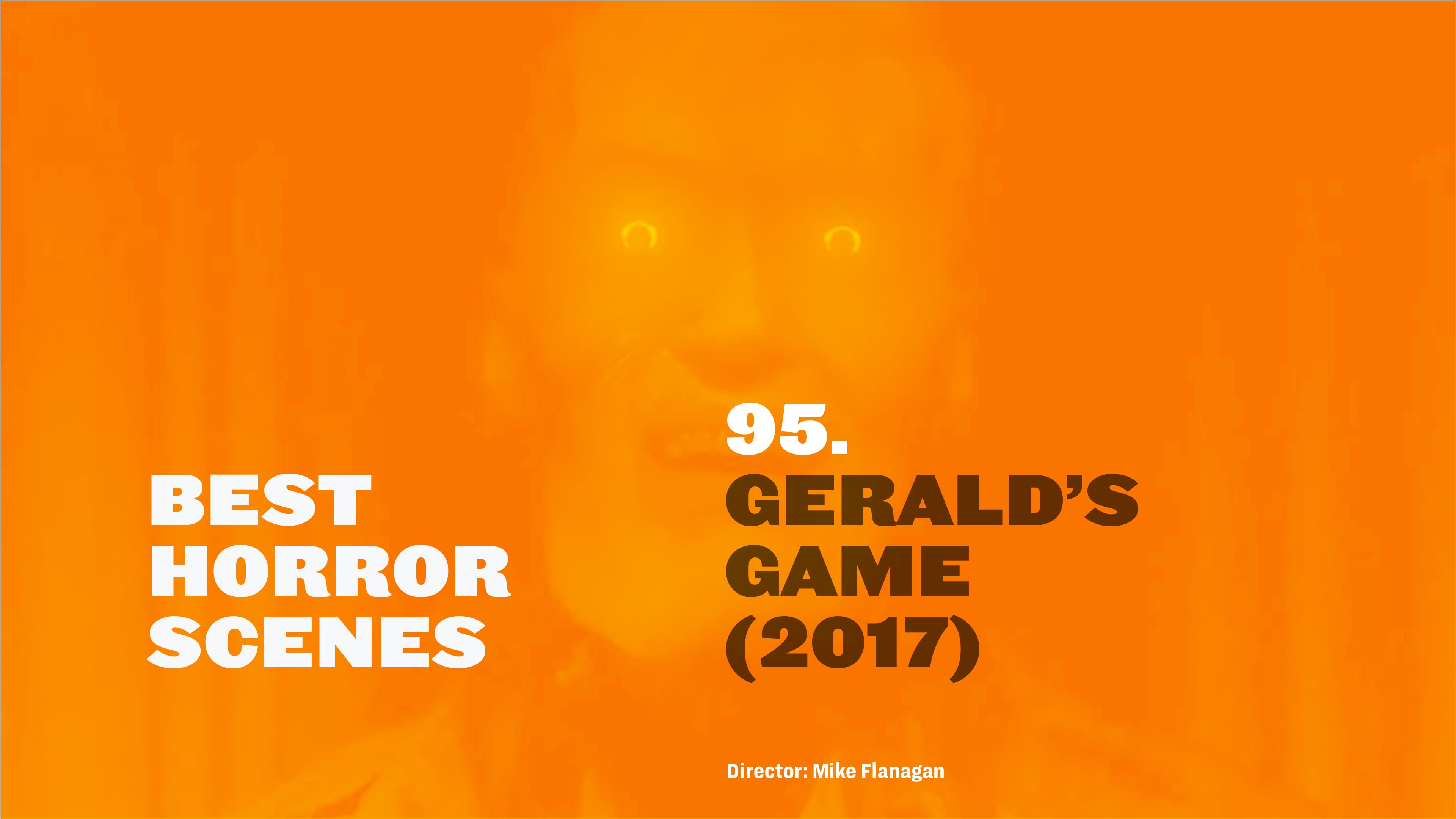 Best Horror Scenes: Gerald’s Game (2017) on Vimeo