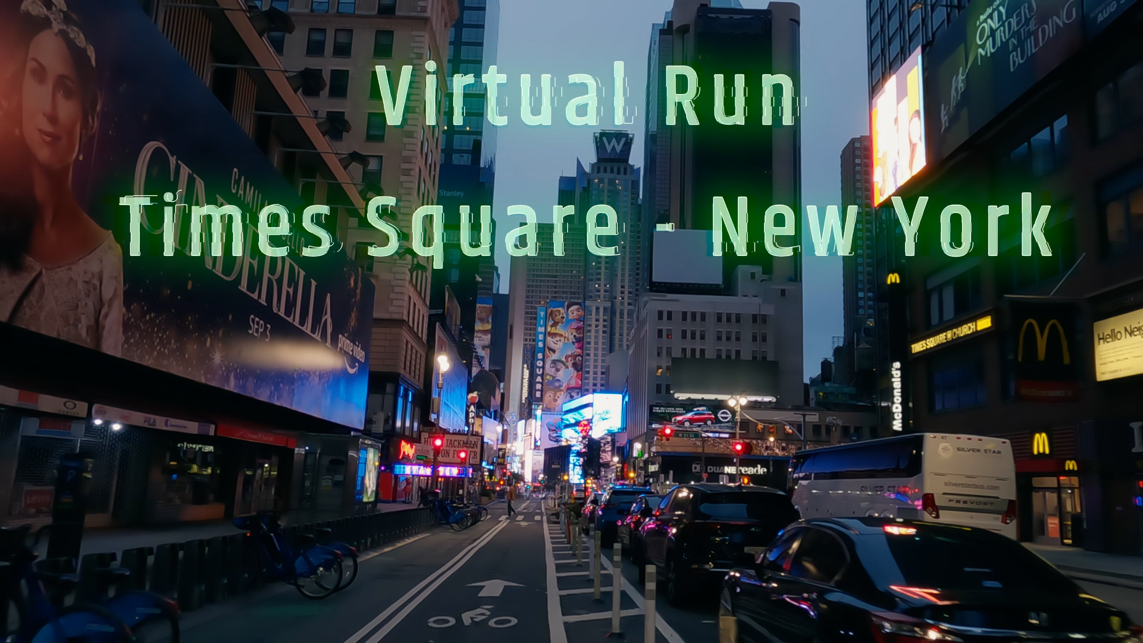 Watch 4K Virtual Run - Times Square - New York - USA Online | Vimeo On ...