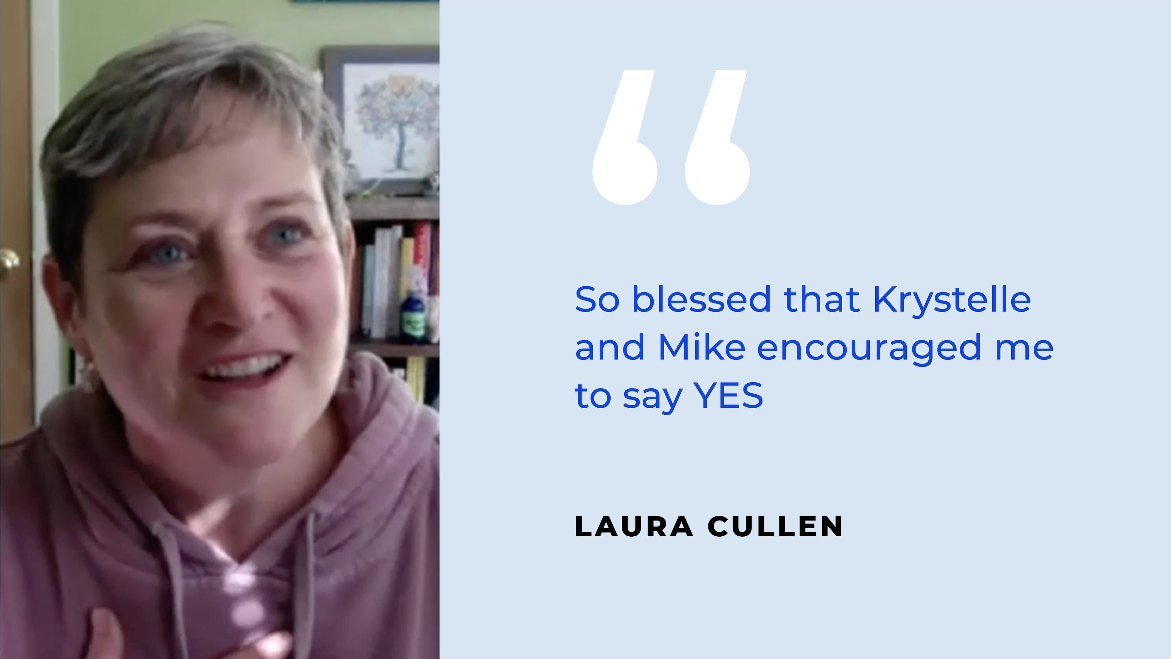 Laura Cullen Testimonial on Vimeo