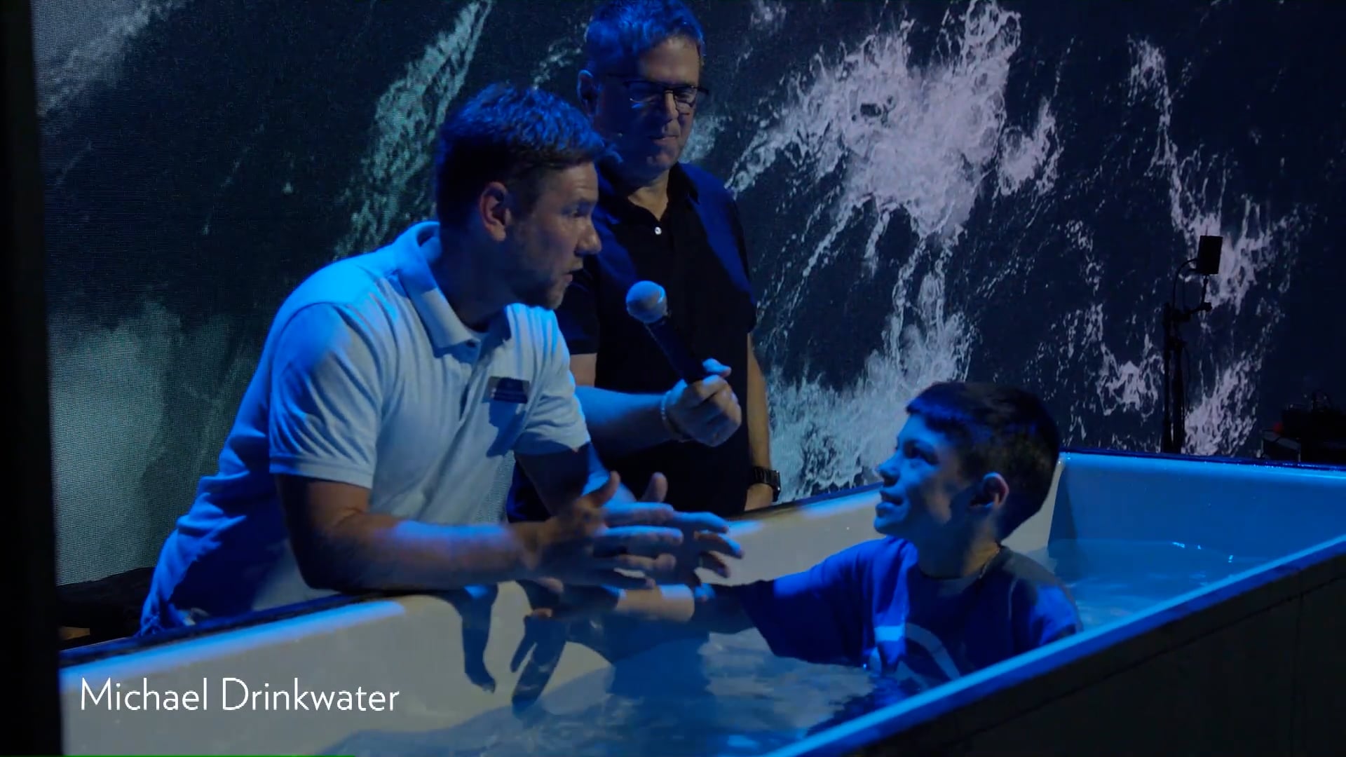 Michael Drinkwater Baptism on Vimeo
