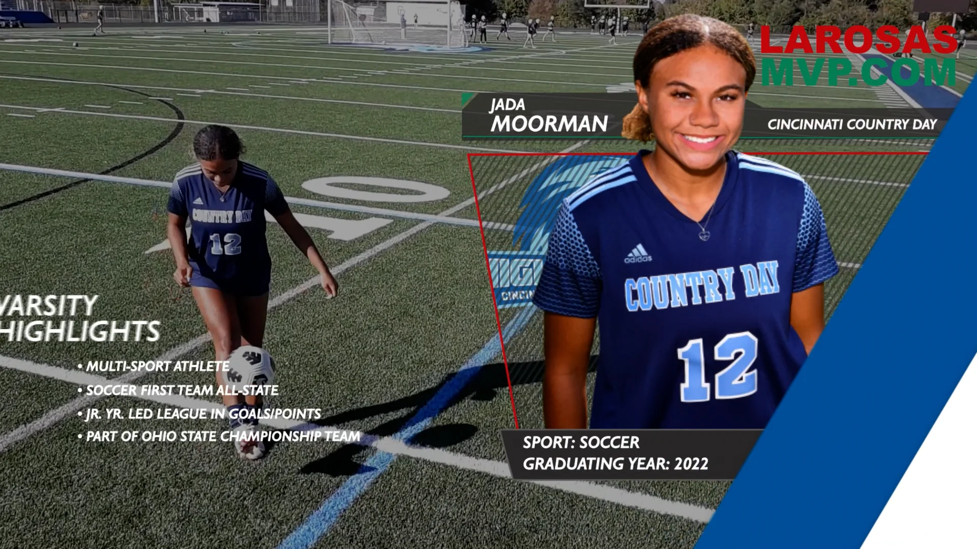 Jada Moorman - LaRosa's MVP Athlete of the Week on Vimeo