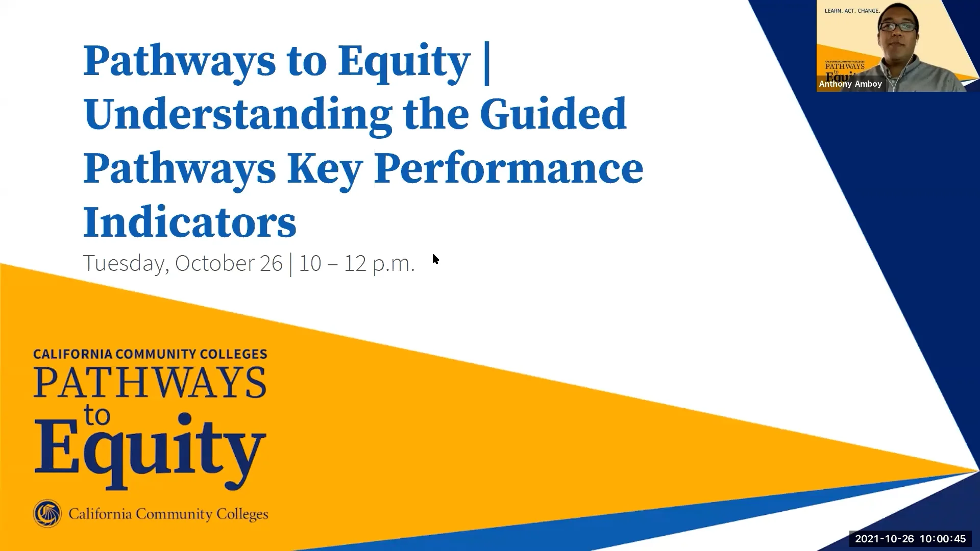 Pathways to Equity | Understanding the Guided Pathways Key Performance ...