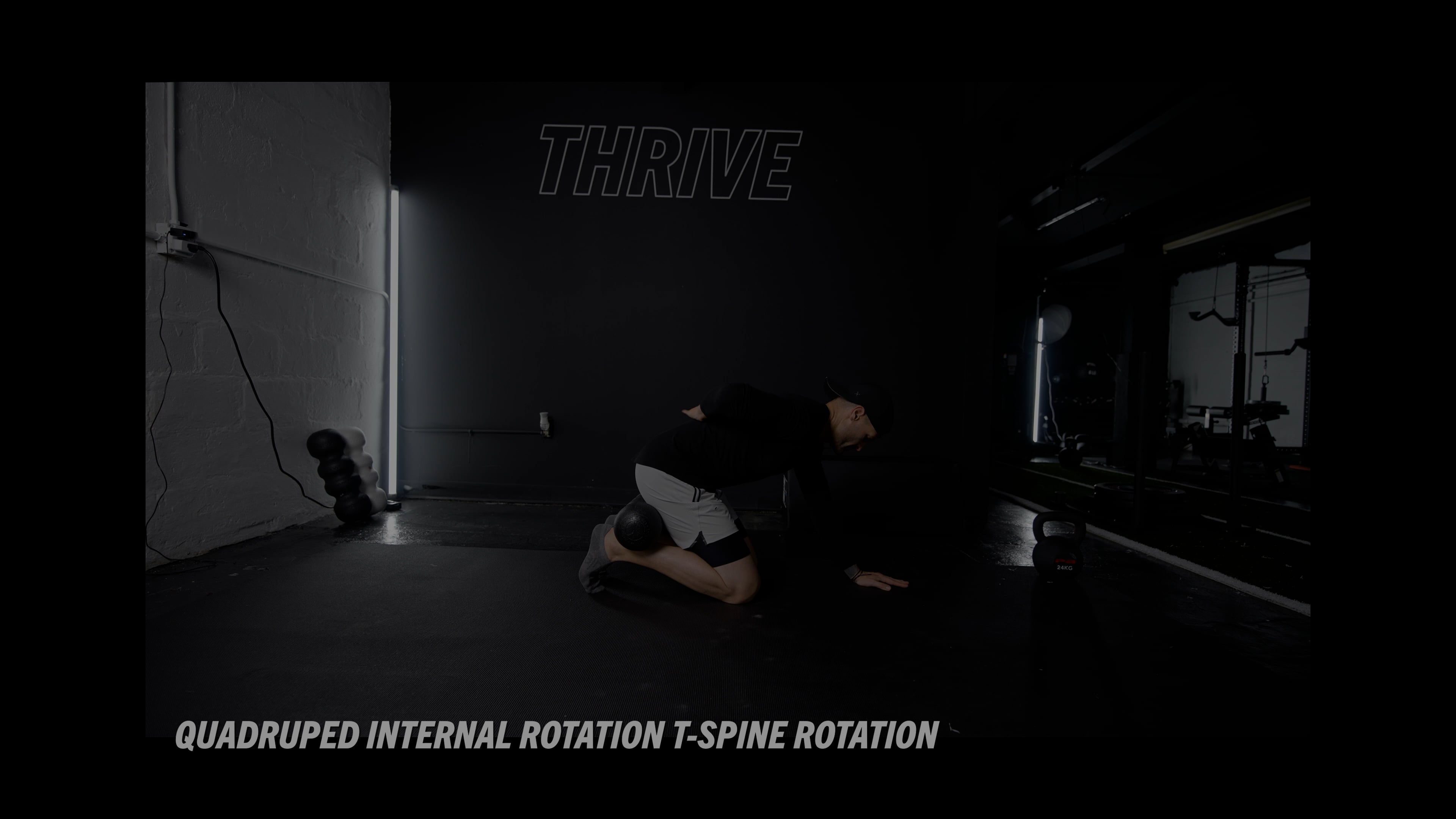 QUADRUPED INTERNAL ROTATION T-SPINE ROTATION