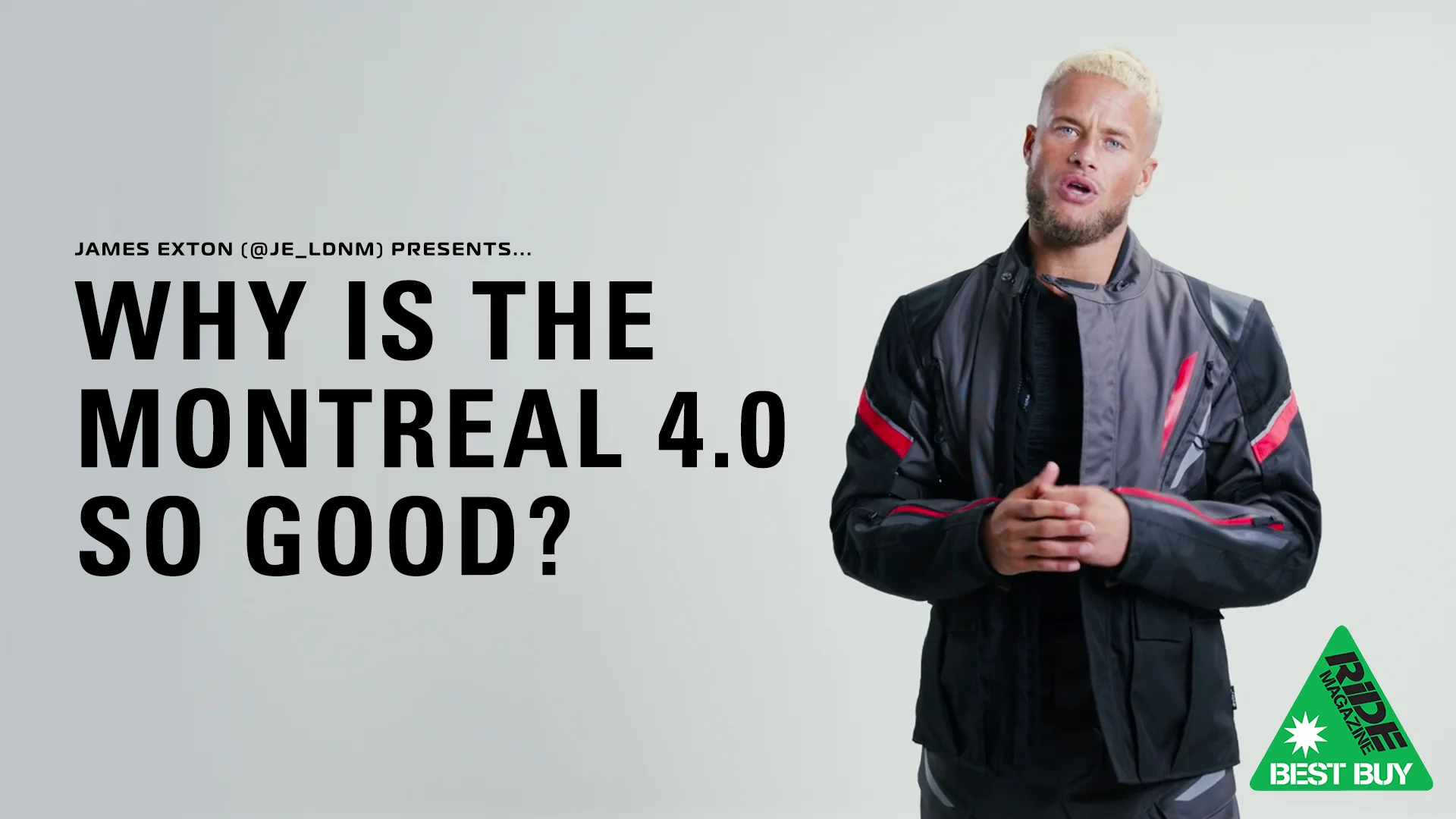 James Exton presents the award-winning Montreal 4.0