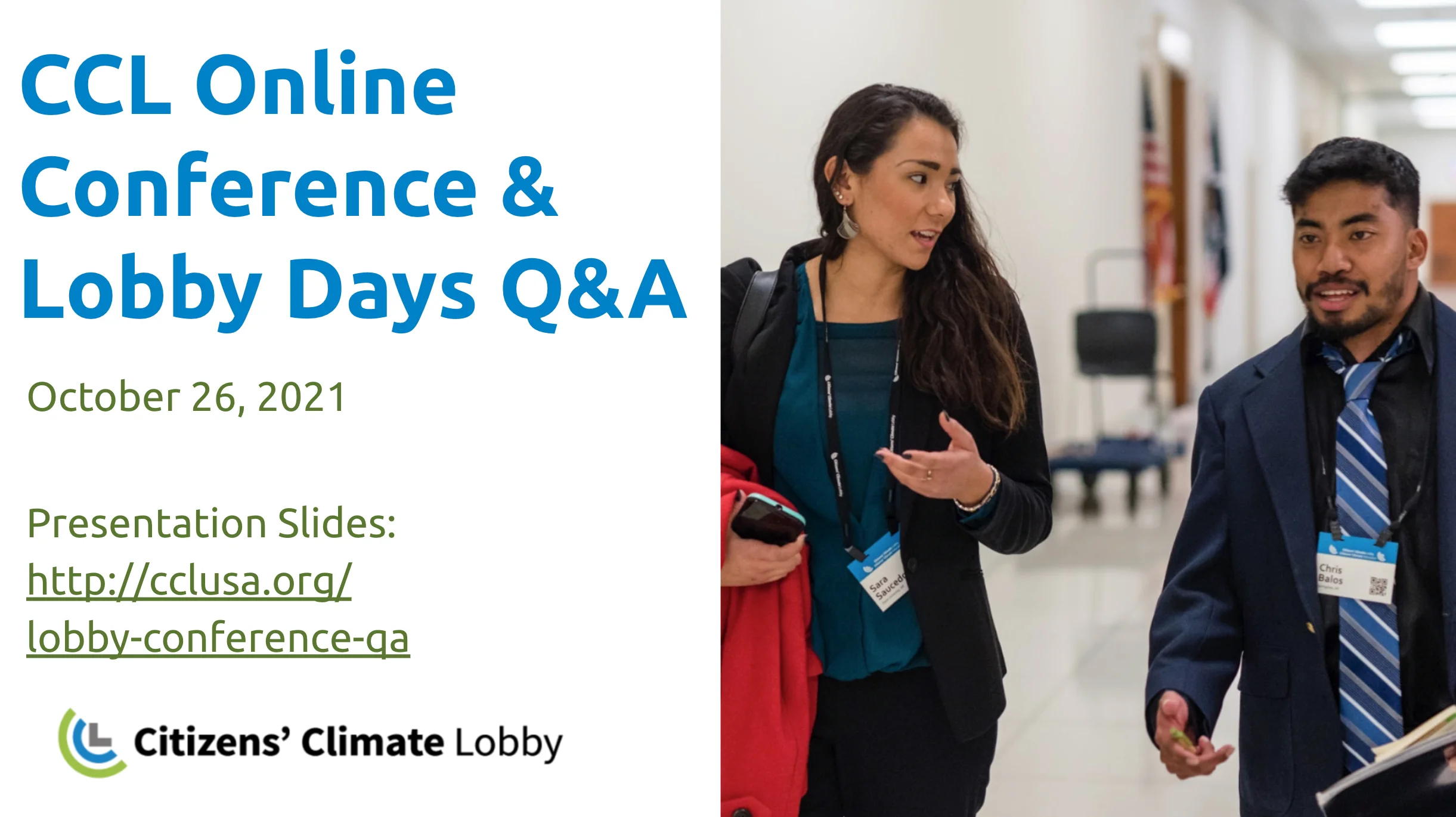 CCL Training: Online Conference & Lobby Days Q&A on Vimeo