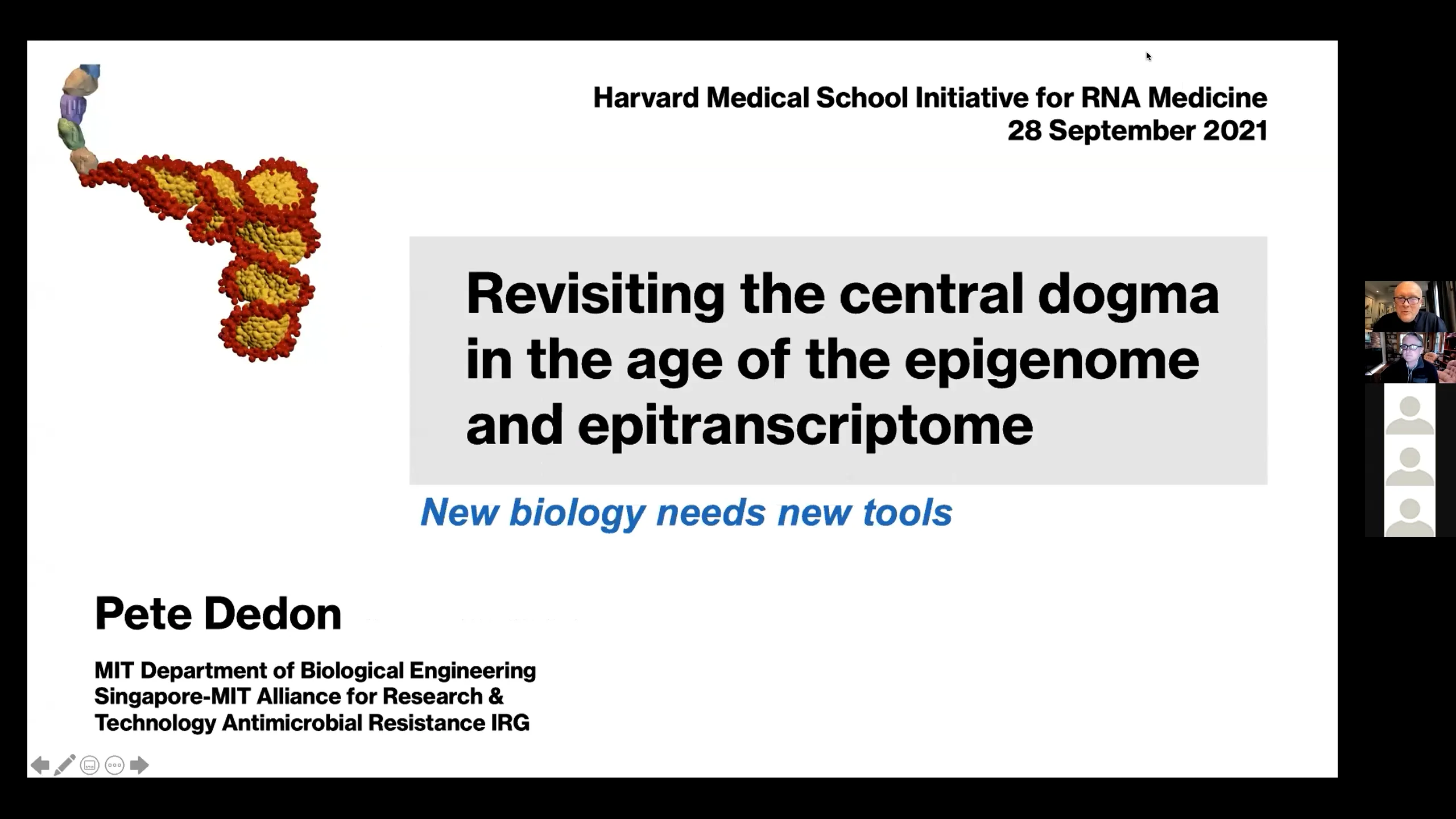 20210928 Institute of HiRM Seminar with Peter Dedon on Vimeo