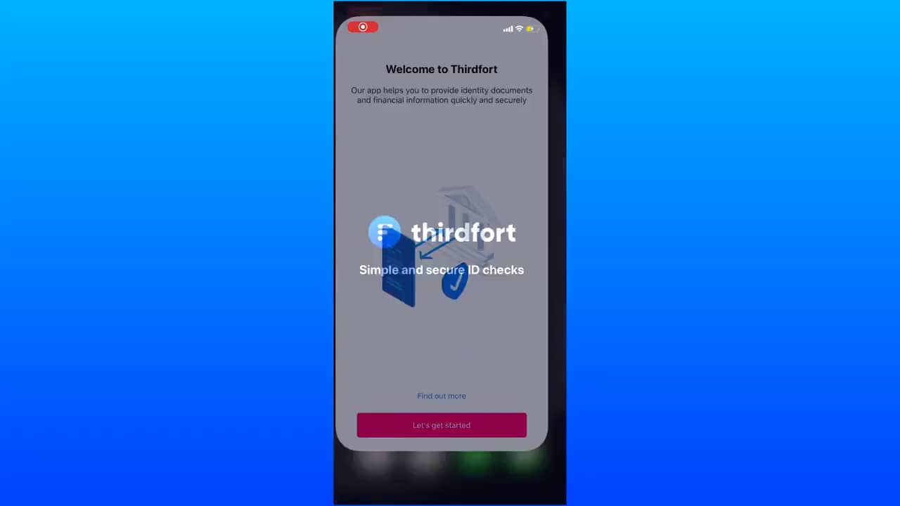 Thirdfort App Demonstration on Vimeo