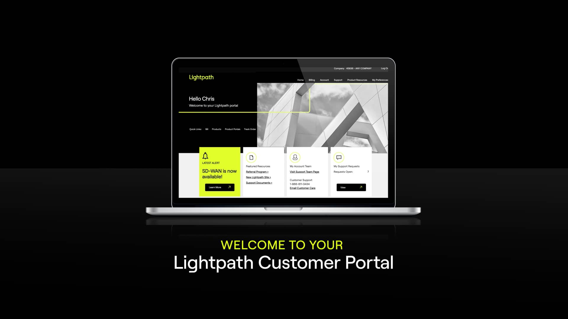 Lightpath Customer Portal Tutorial on Vimeo