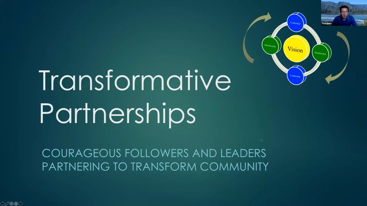 Transformative Partnerships w/ Ted Dunn - Community Days Fall 2021 on Vimeo