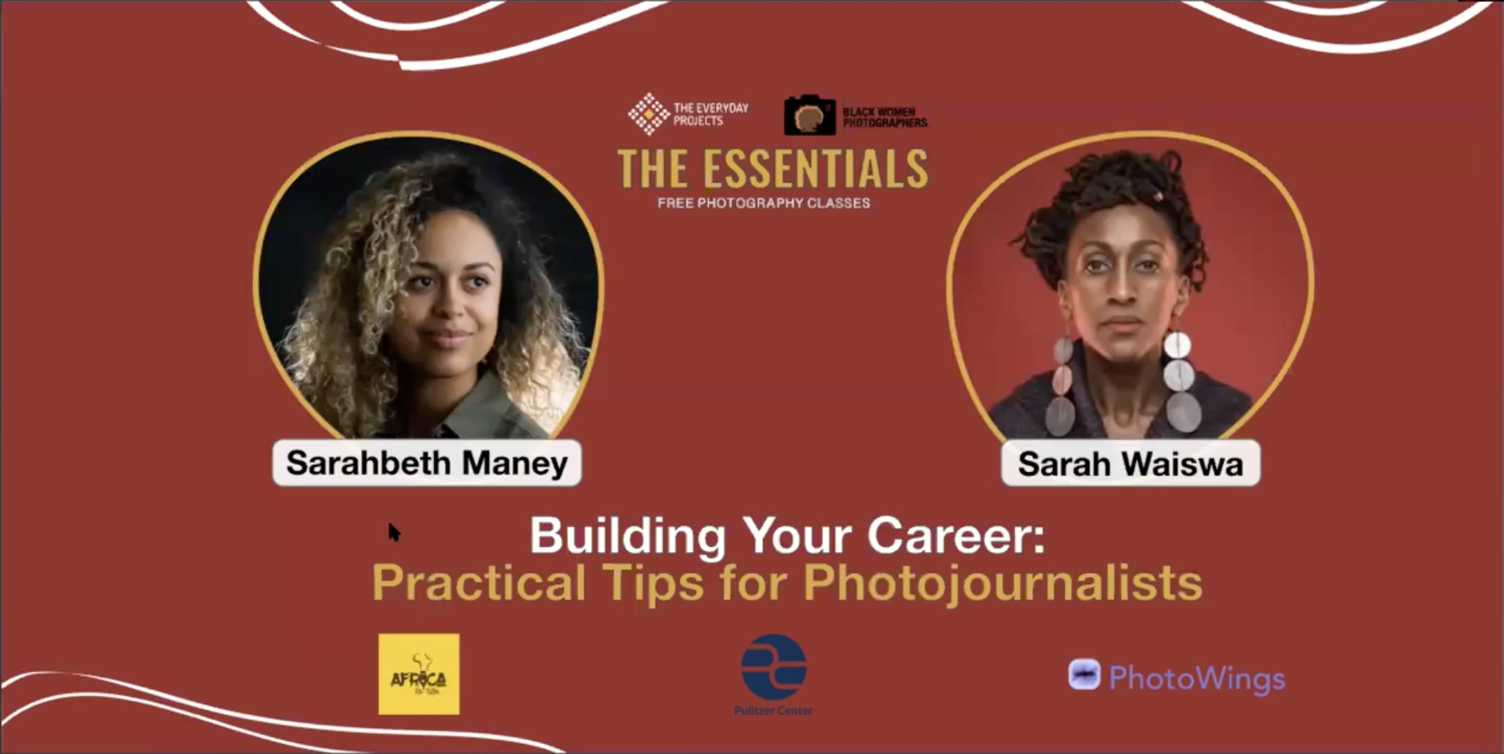 “Building Your Career” with Sarahbeth Maney and Sarah Waiswa on Vimeo