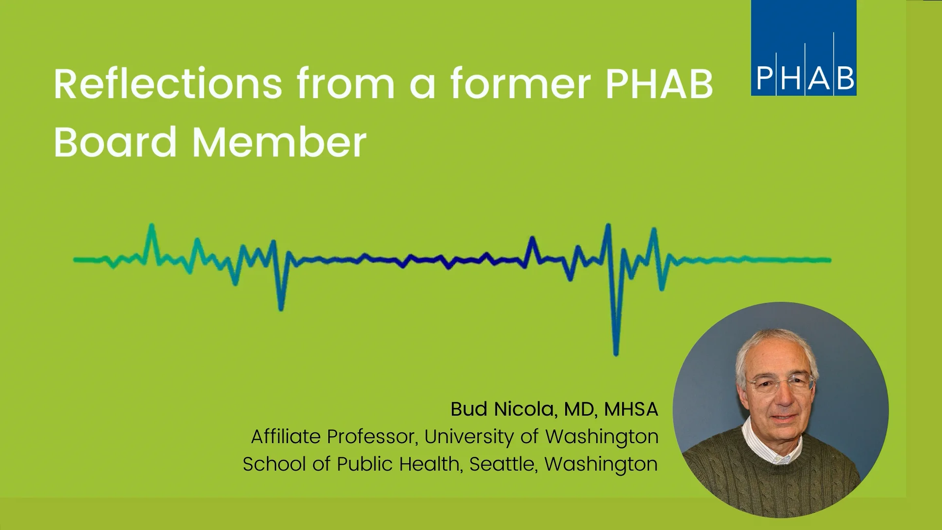 Progress of Public Health Practice and Accreditation - Bud Nicola ...