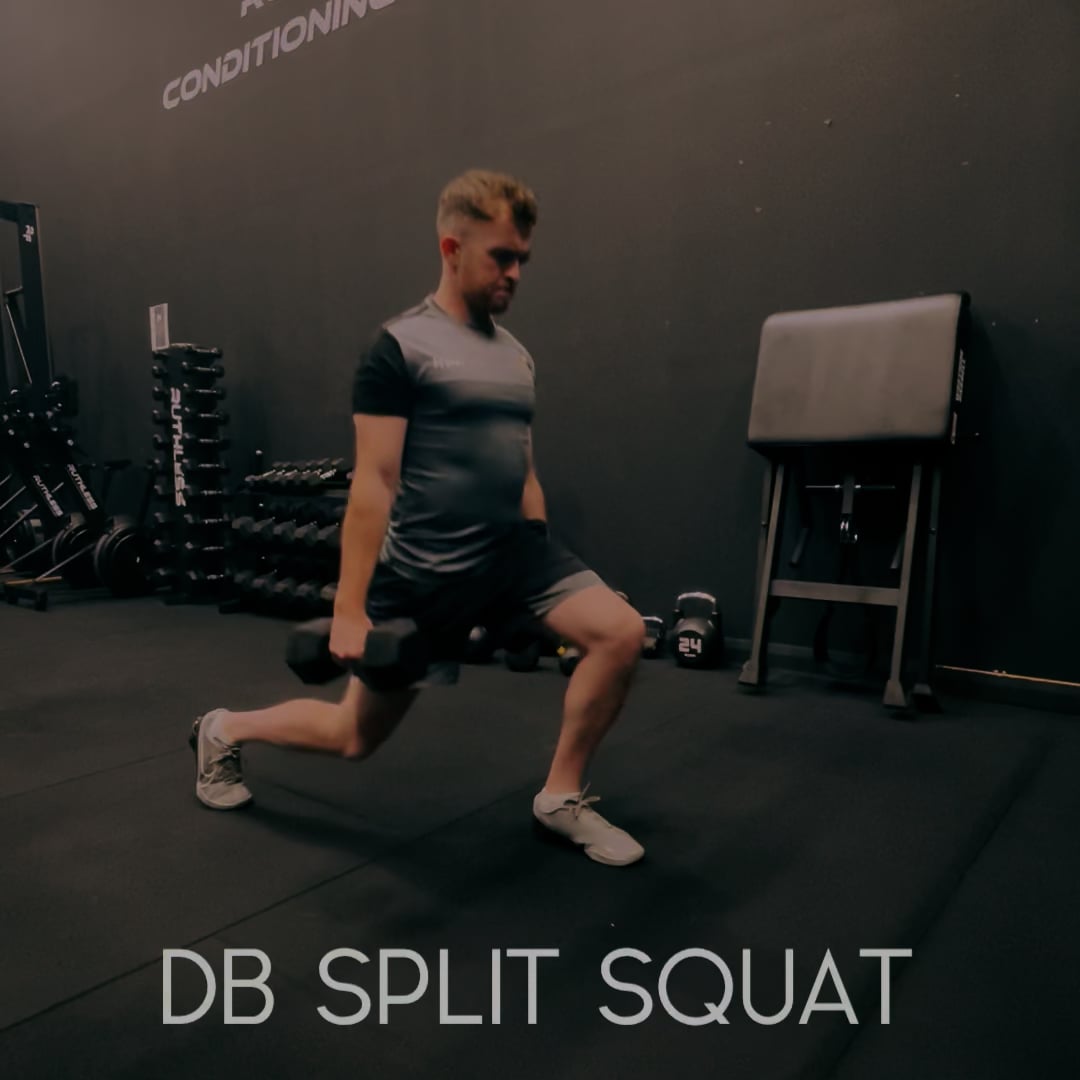 DB Split Squat on Vimeo