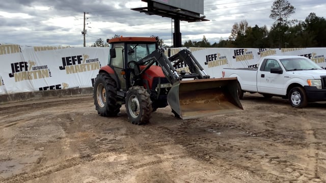 2005 CASE JX85 4X4 TRACTOR W/ LOADER - Jeff Martin Auctioneers, Inc.
