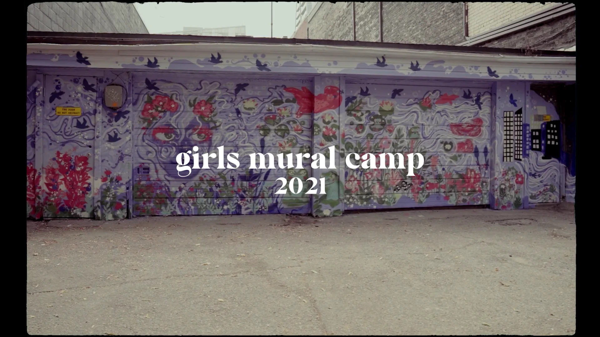East End Arts - Girls Mural Camp 2021 on Vimeo